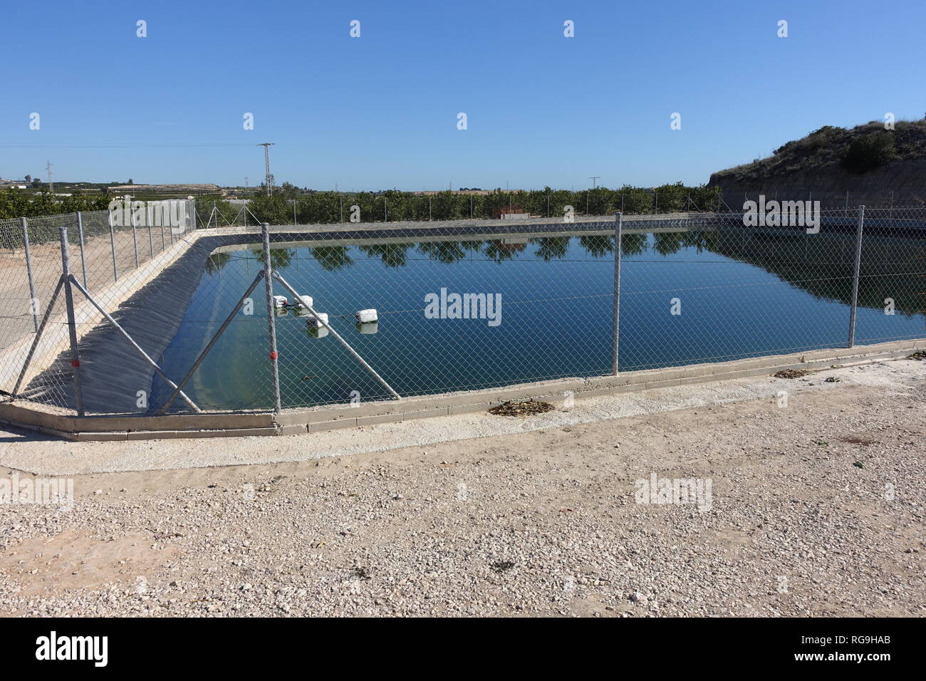 farmers water reserve Stock Photo - Alamy