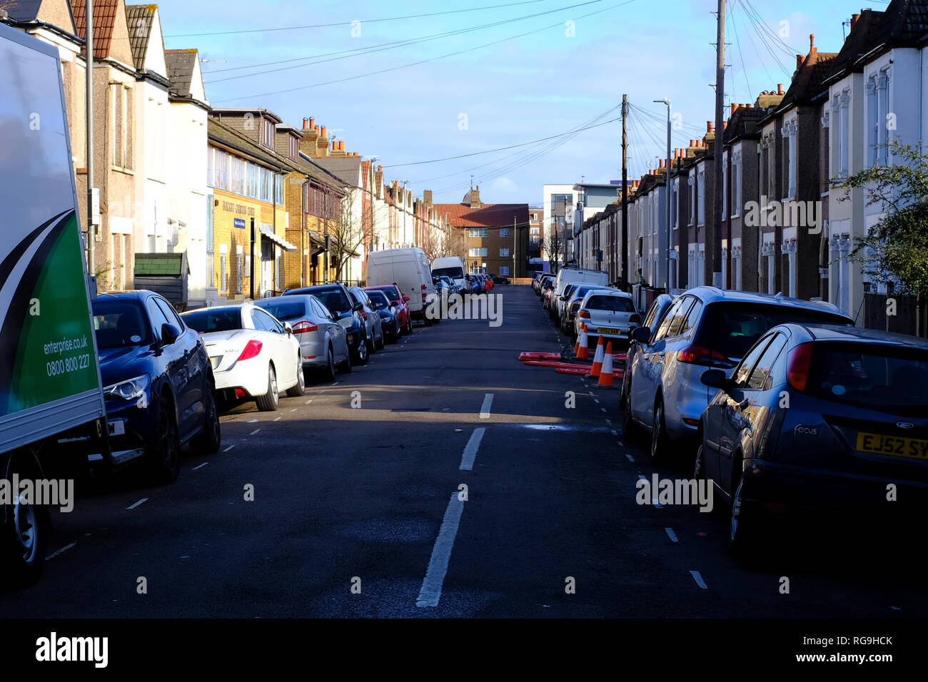 Fairlight Road Tooting London UK Stock Photo - Alamy