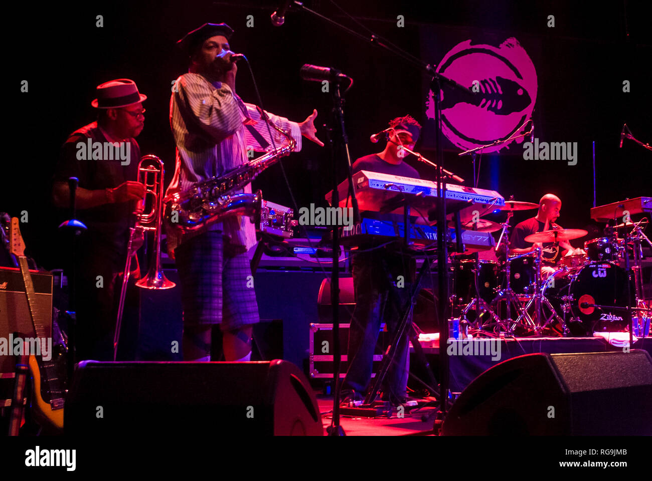 Fishbone band hi-res stock photography and images - Alamy