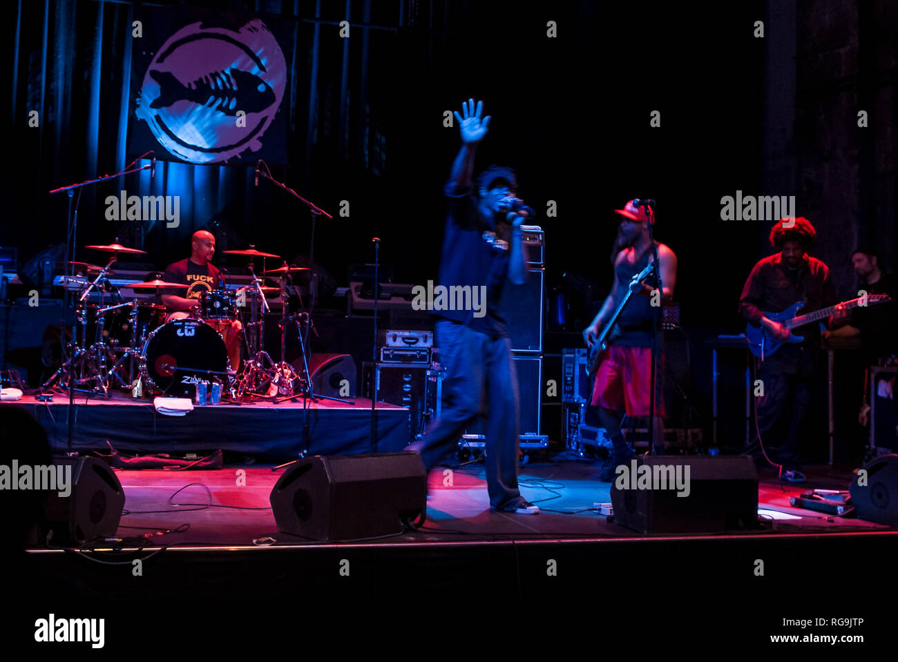 Fishbone band hi-res stock photography and images - Alamy