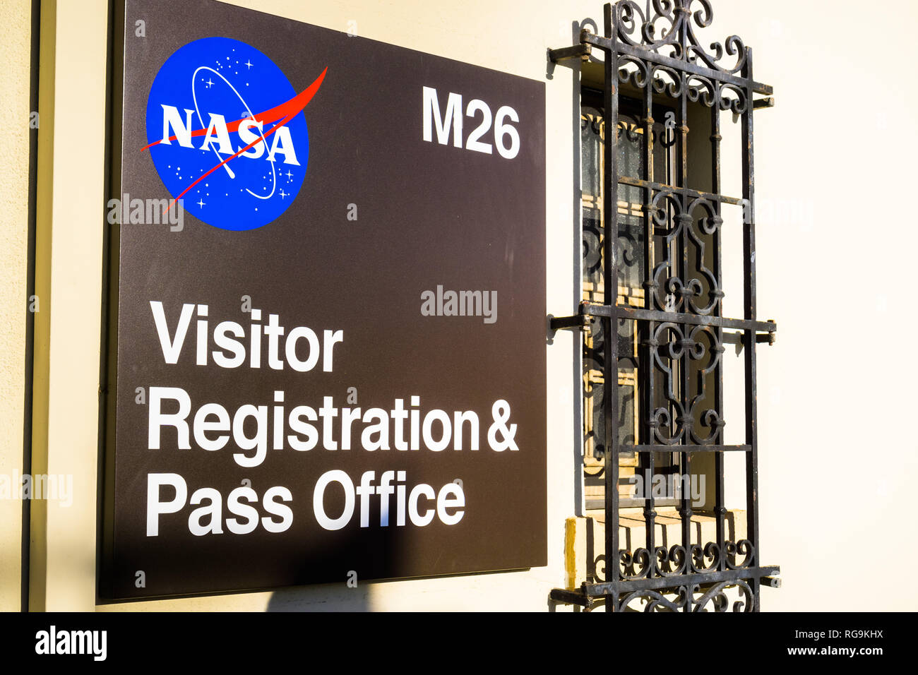 February 12, 2018 Mountain View / CA / USA - NASA Visitor Registration ...