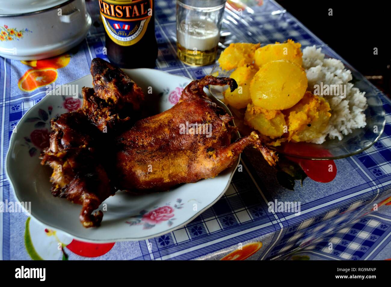 Andean cuy dish hi-res stock photography and images - Alamy