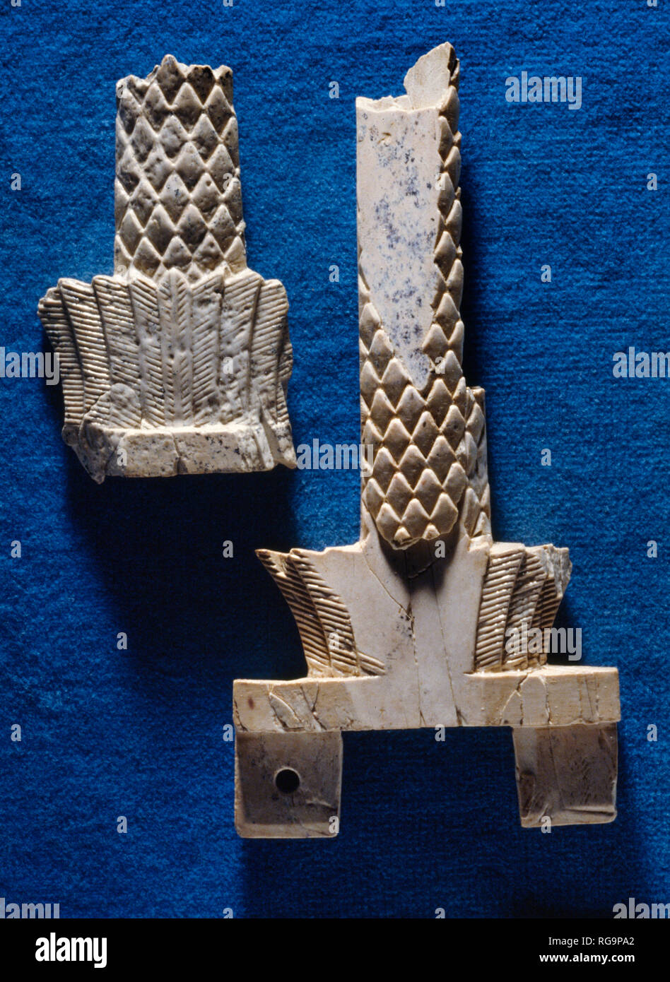 Date palm trunks: Nimrud Ivory from Room SW37 Fort Shalmaneser within ...