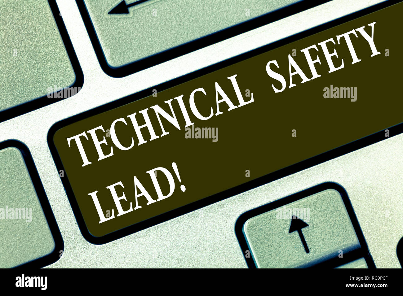 Conceptual hand writing showing Technical Safety Lead. Business photo ...