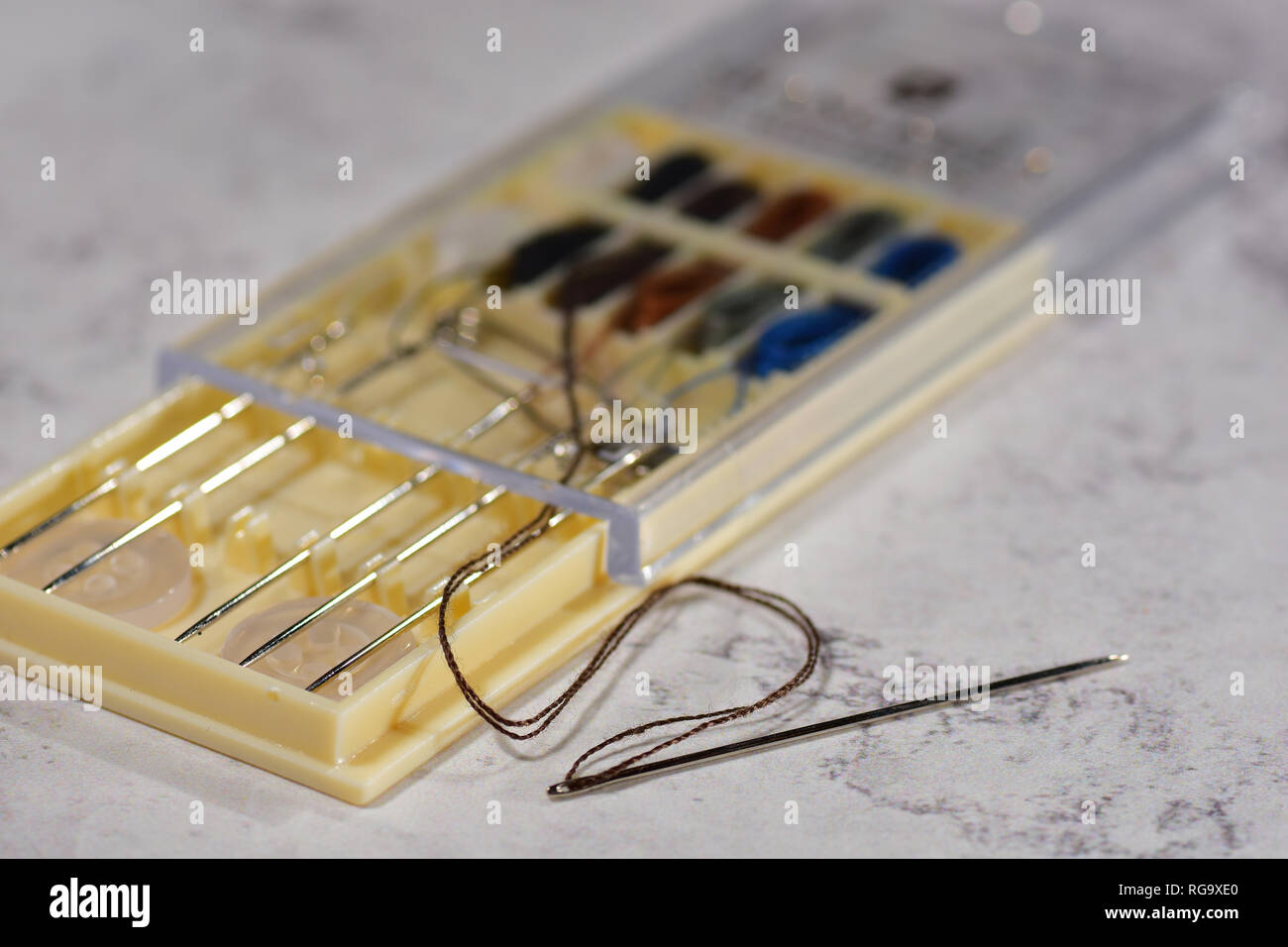 Hotel emergency sewing kit in a hotel room - Shangri La Hotel - The ...