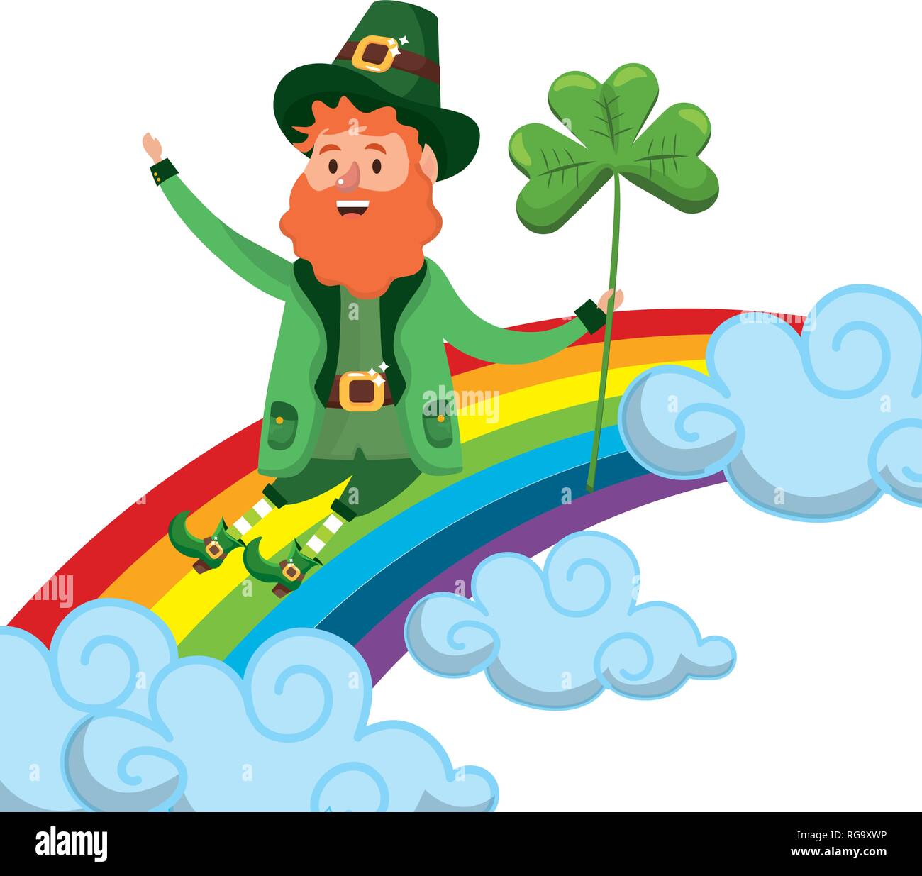 st patricks day cartoon Stock Vector Image & Art - Alamy