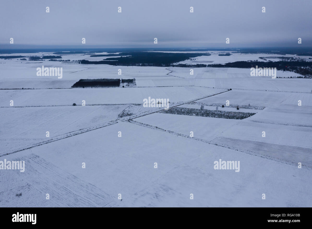 Cloudy cold drone hi-res stock photography and images - Alamy