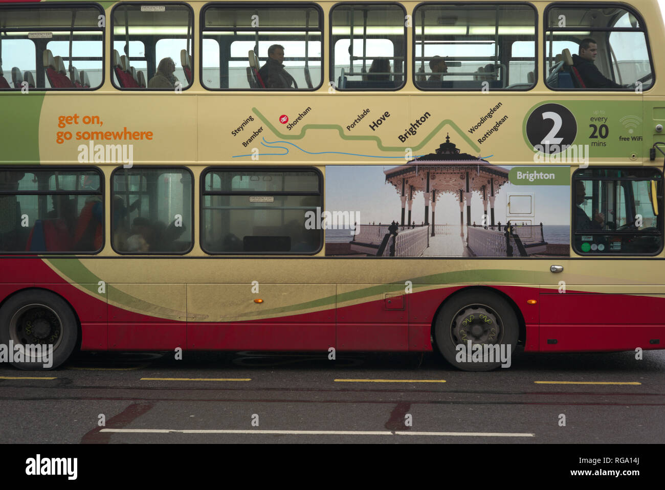Brighton bus hi-res stock photography and images - Alamy