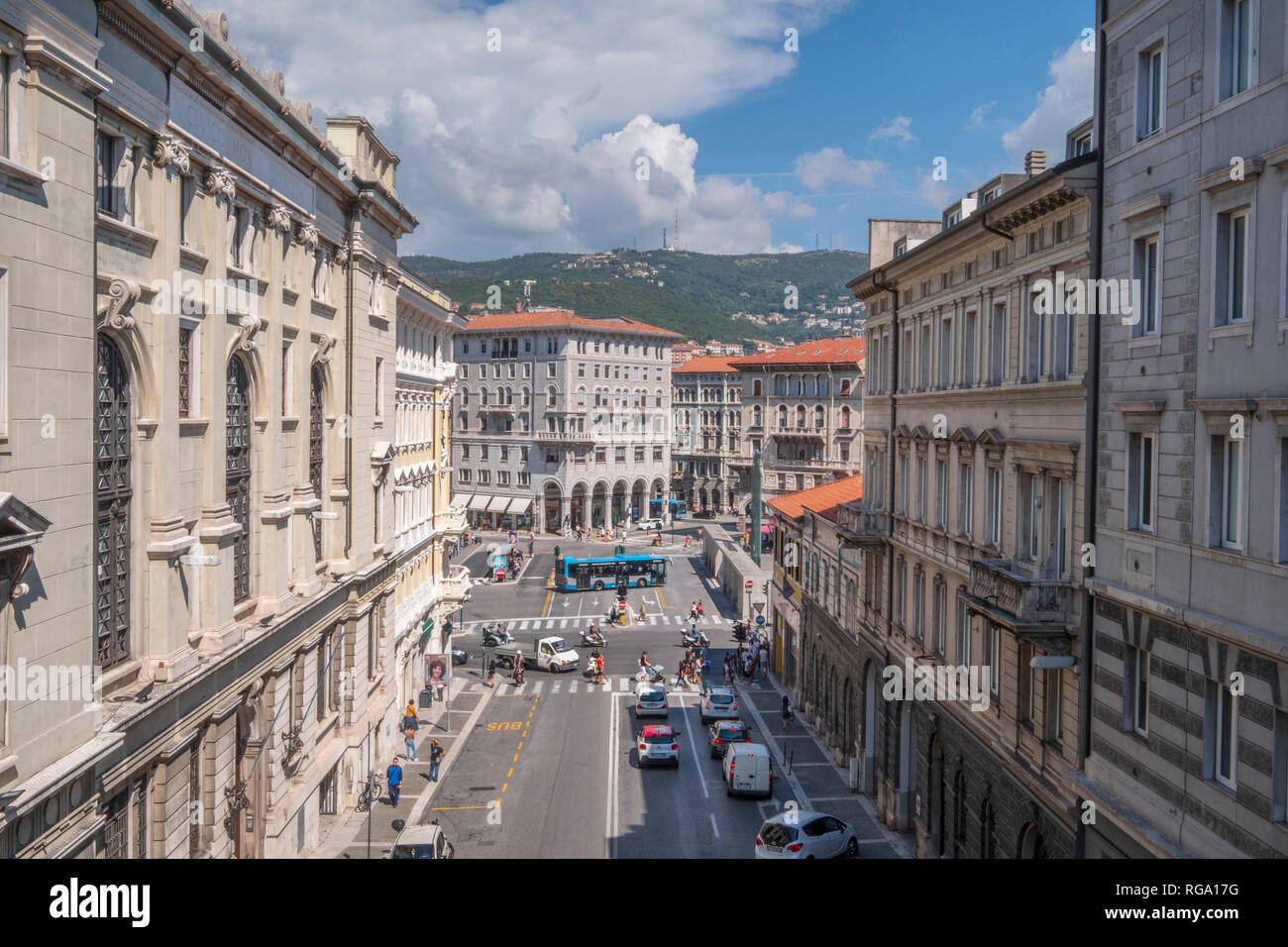 Trieste old town hi-res stock photography and images - Alamy
