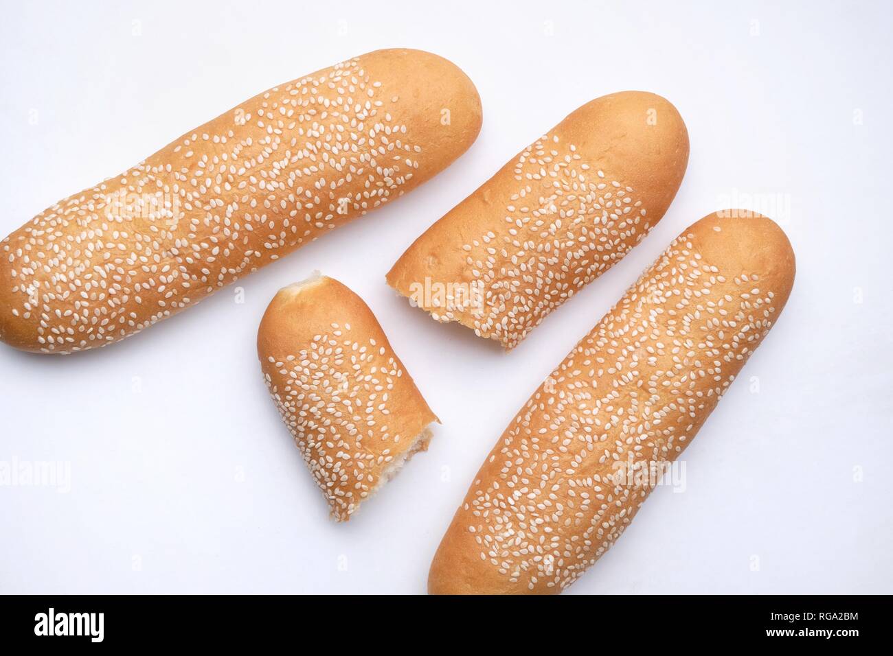 Sesame bread stick Stock Photo - Alamy
