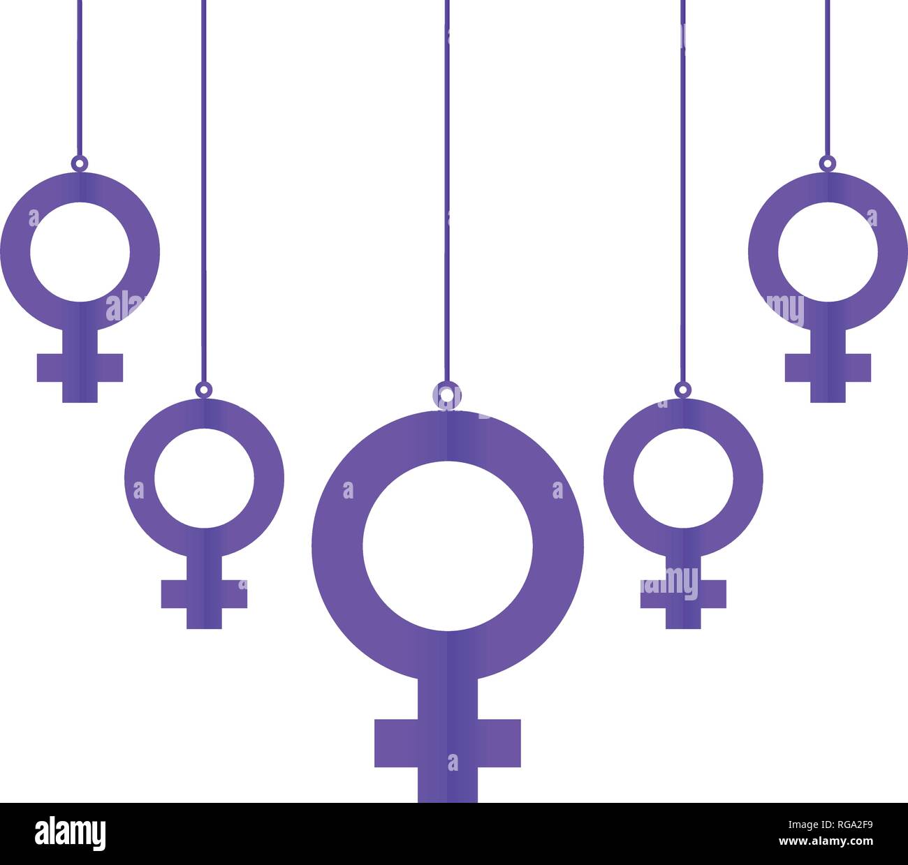 female sign icons Stock Vector Image & Art - Alamy