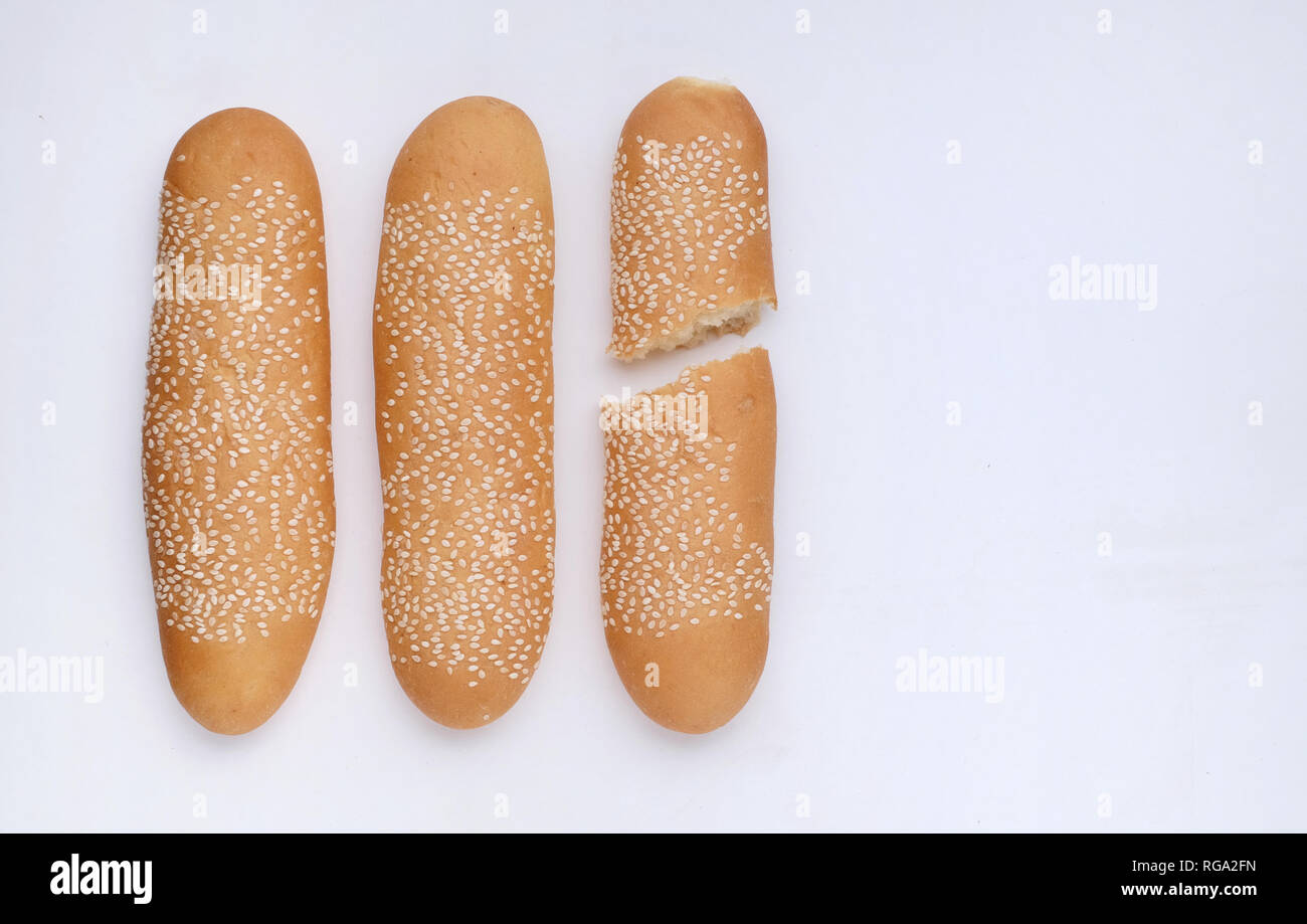 Sesame bread stick Stock Photo - Alamy