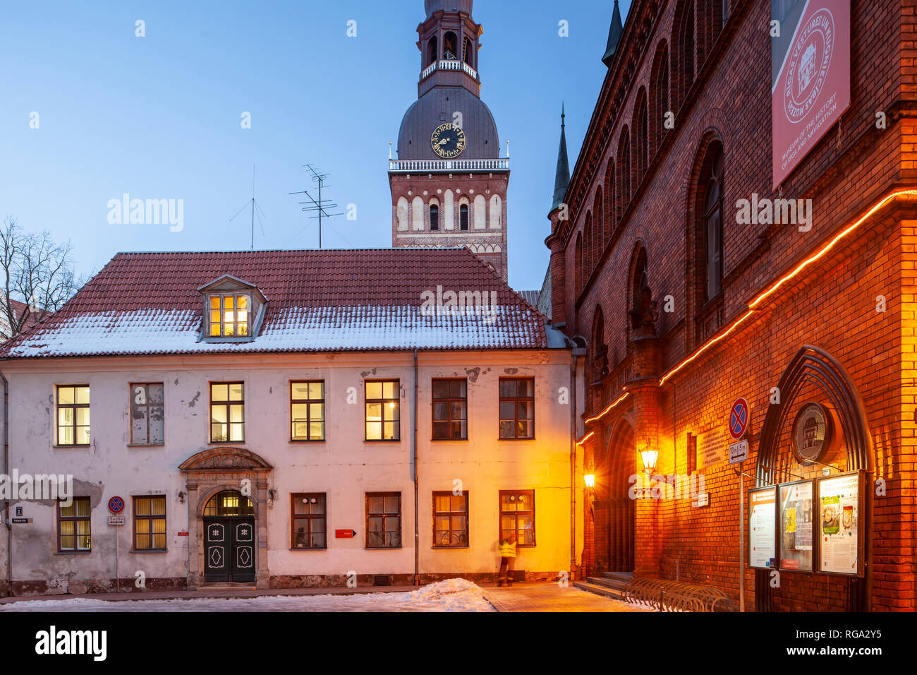Old town latvia hi-res stock photography and images - Alamy