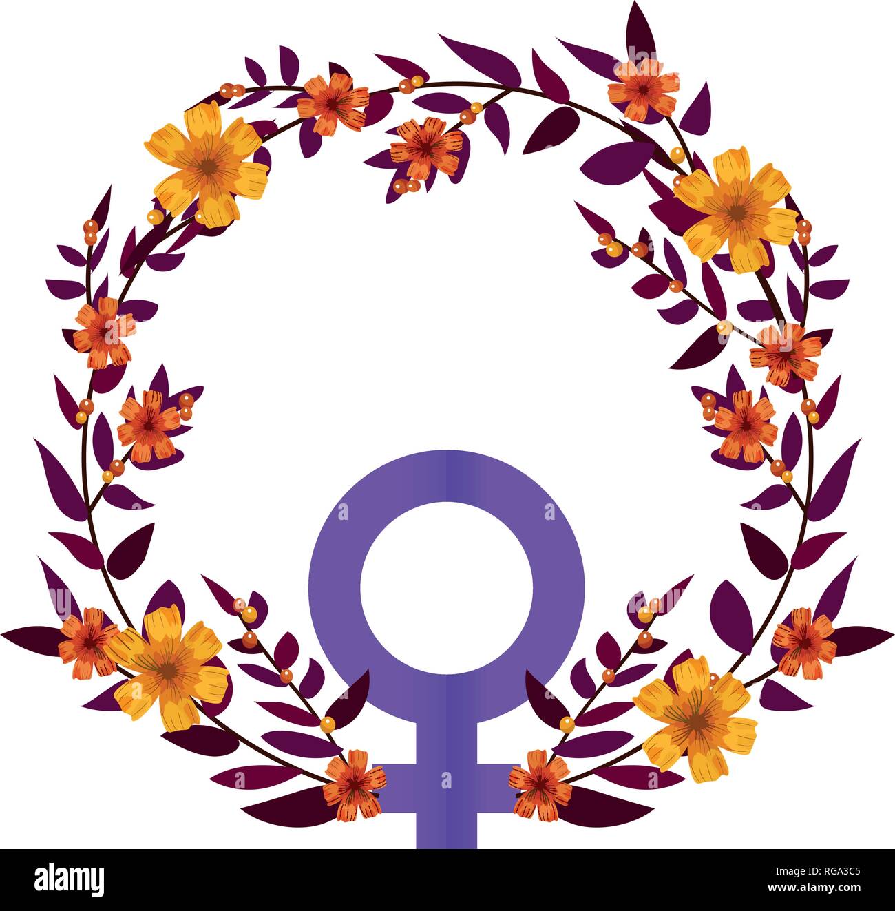 female sign icon Stock Vector Image & Art - Alamy