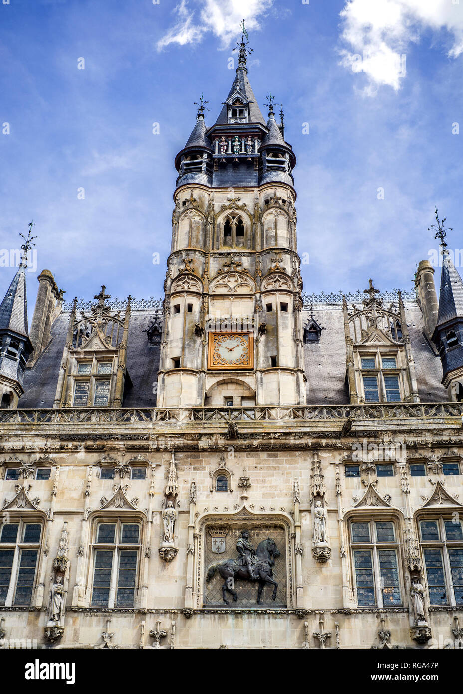 Typical medieval grand civic building hi-res stock photography and ...