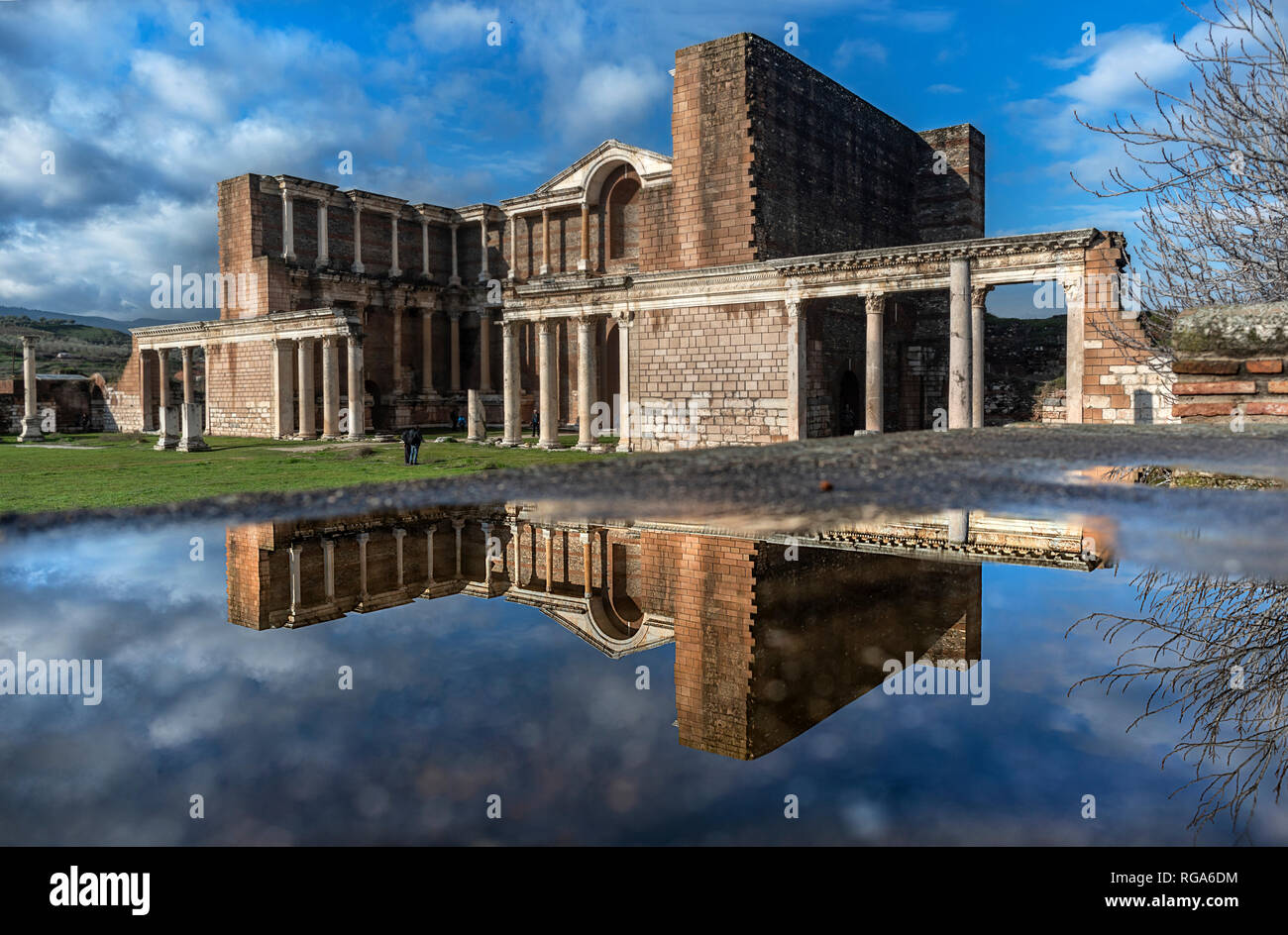Sardes ancient city Salihli,Manisa,Turkey Stock Photo - Alamy