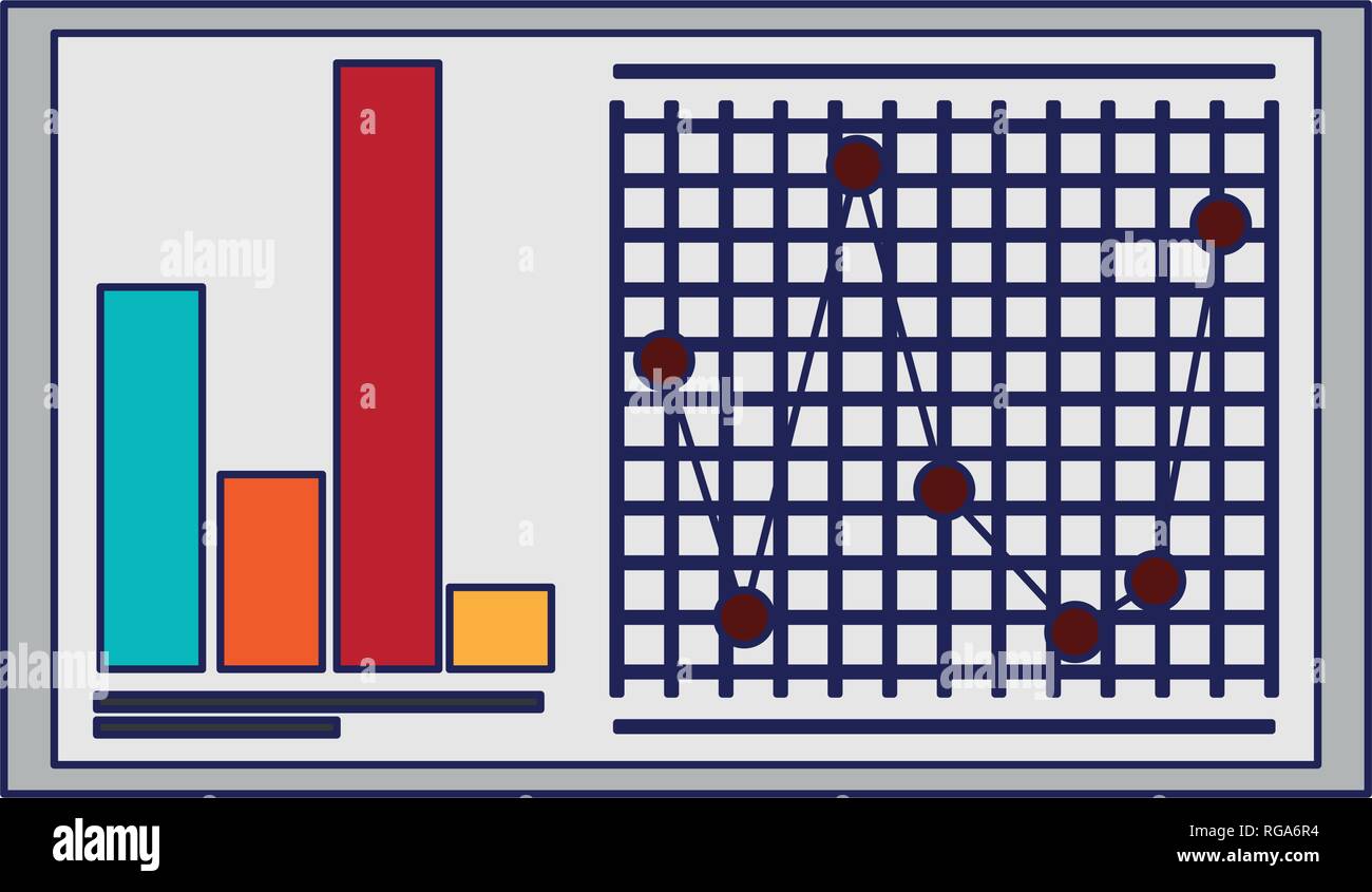 statistics graph report Stock Vector Image & Art - Alamy