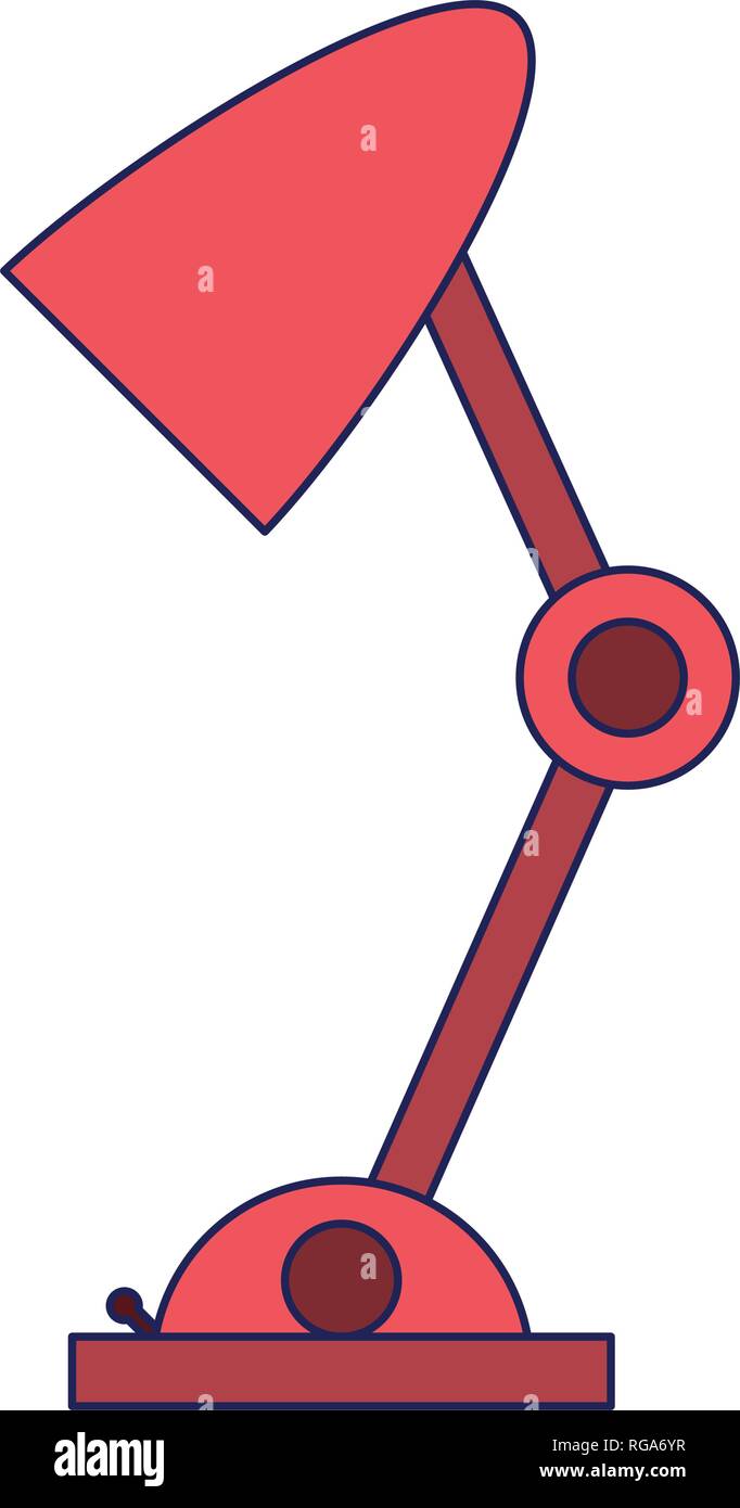 Glowing desk lamp Stock Vector Images - Alamy