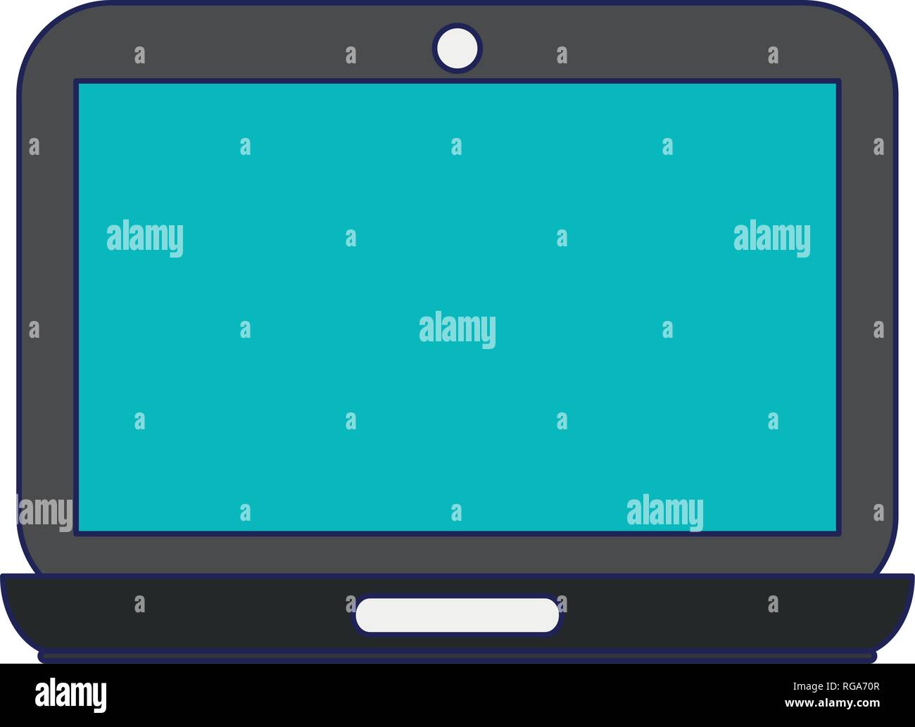 laptop computer technology Stock Vector Image & Art - Alamy