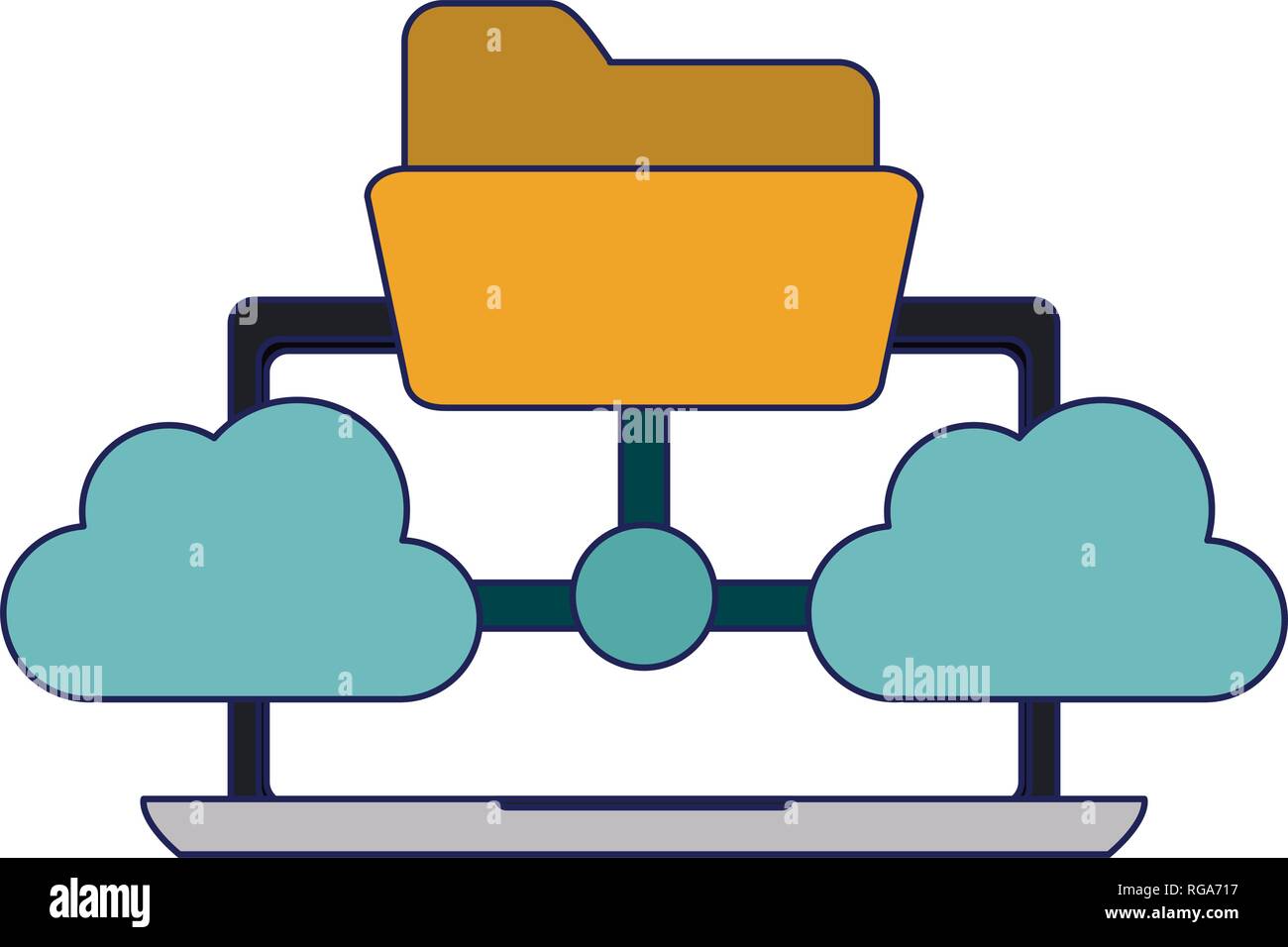 cloud computing technology Stock Vector Image & Art - Alamy