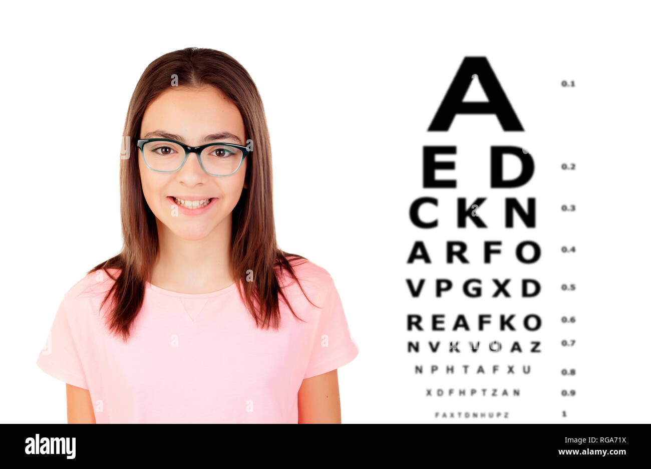 Sight checking chart hi-res stock photography and images - Alamy