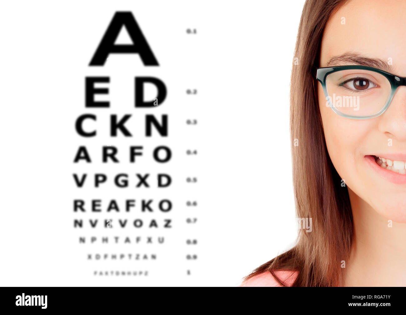 Sight checking chart hi-res stock photography and images - Alamy