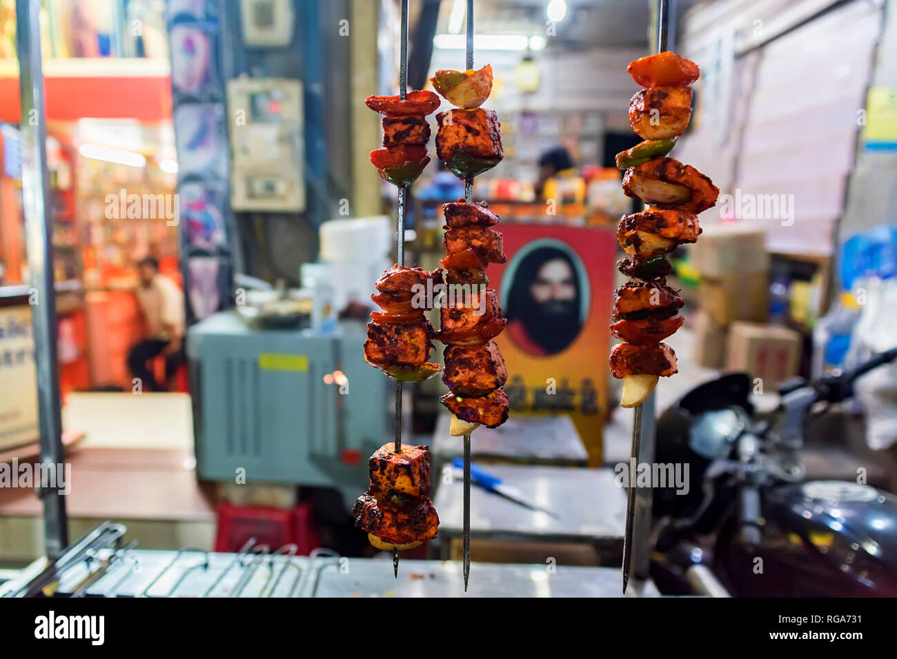 Indian bread market hi-res stock photography and images - Alamy