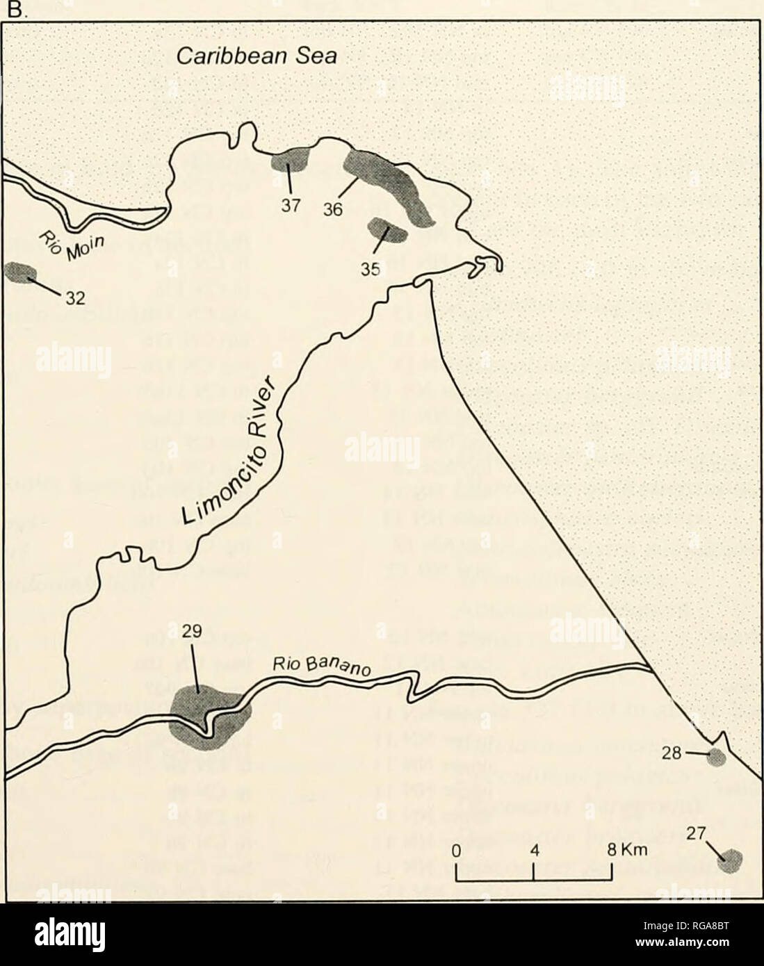 Map of the caribbean basin hi-res stock photography and images - Alamy