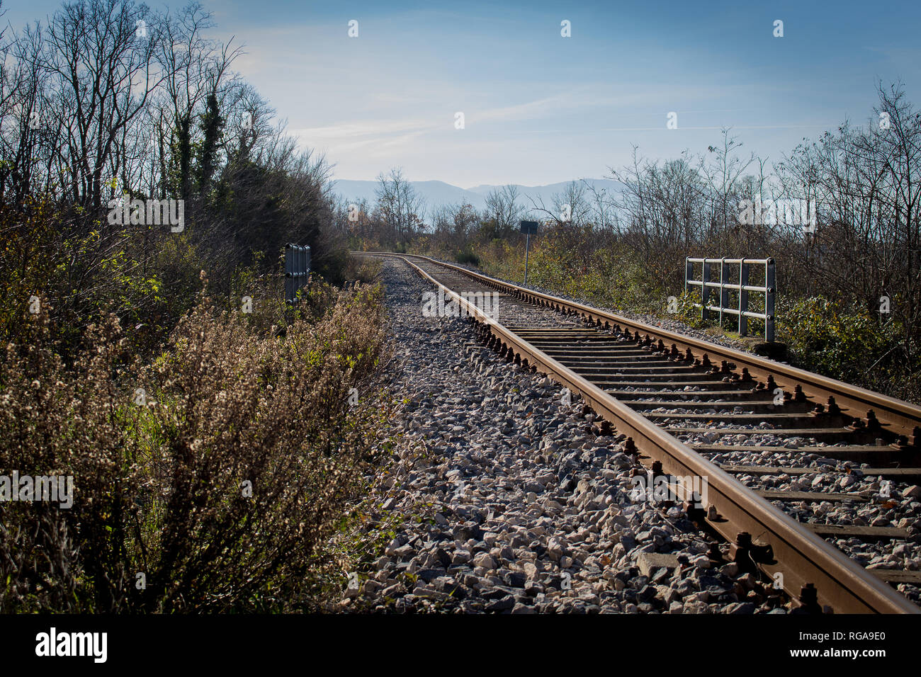 Outdoor sun light environment environment railway hi-res stock ...