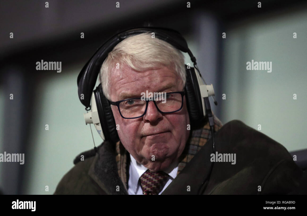 John motson fa cup commentator hi-res stock photography and images - Alamy