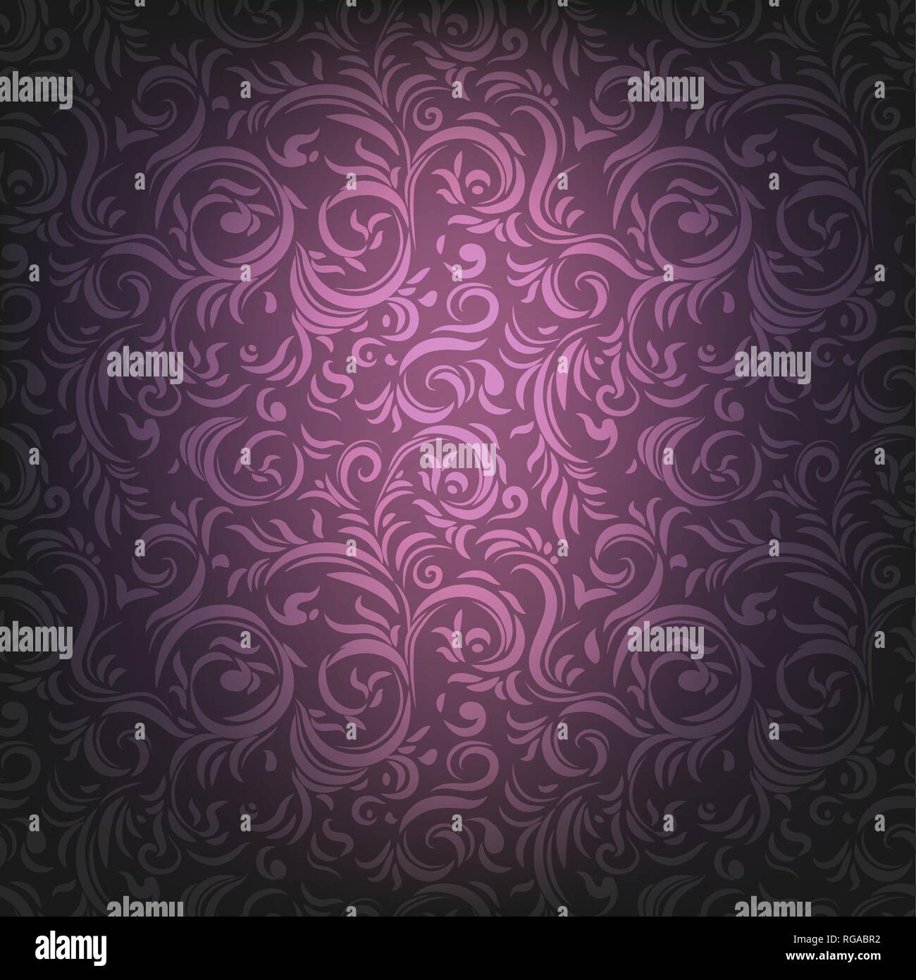 Classic gothic floral wallpaper background hi-res stock photography and ...