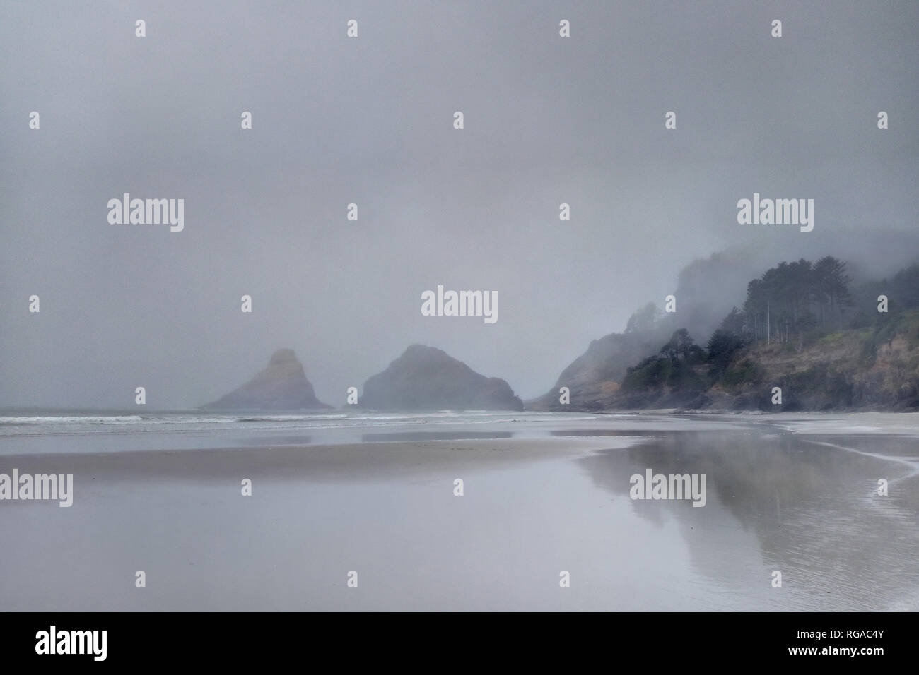 Cold oregon coast hi-res stock photography and images - Alamy