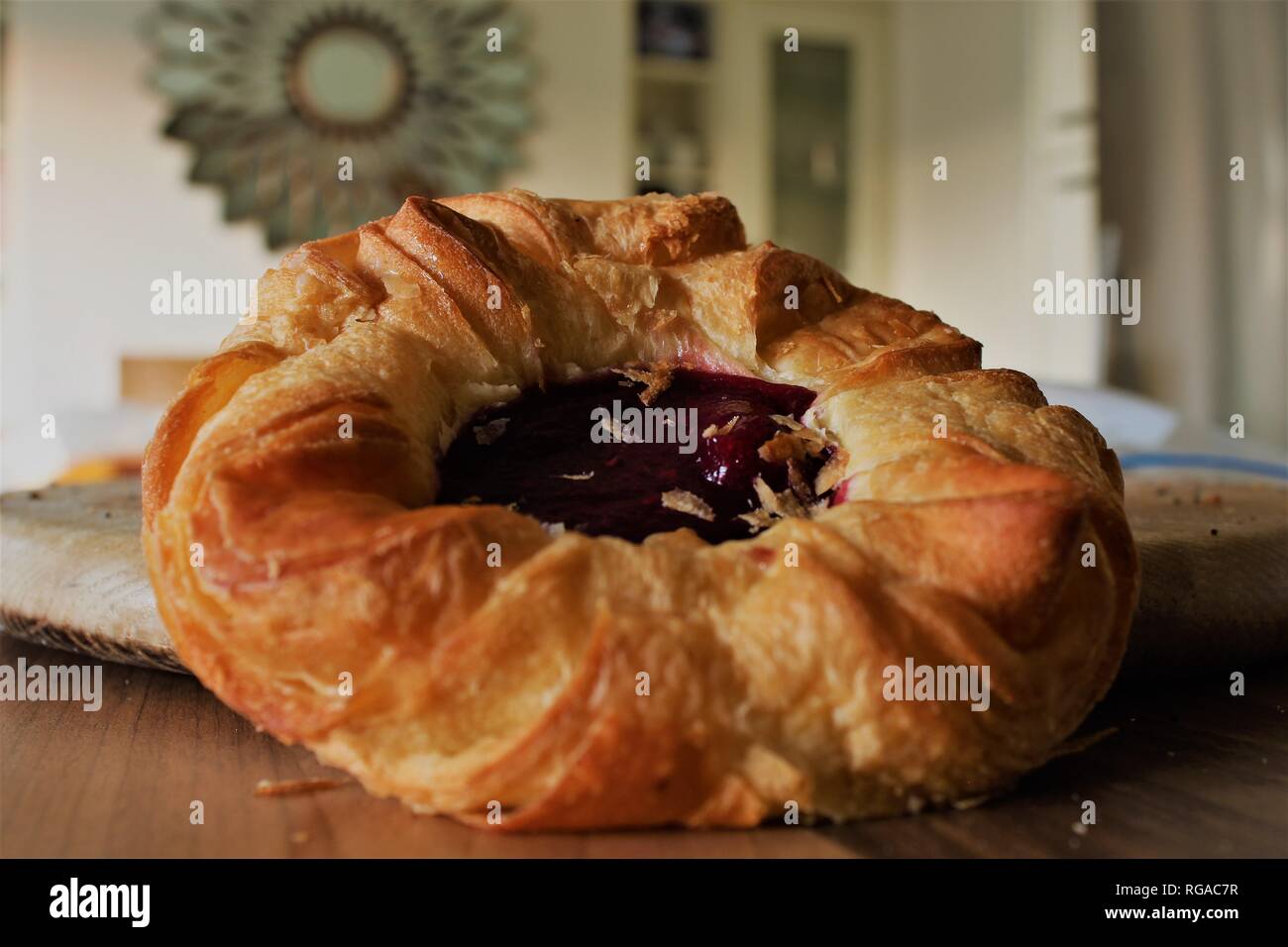 Danish pastry jam hi-res stock photography and images - Alamy