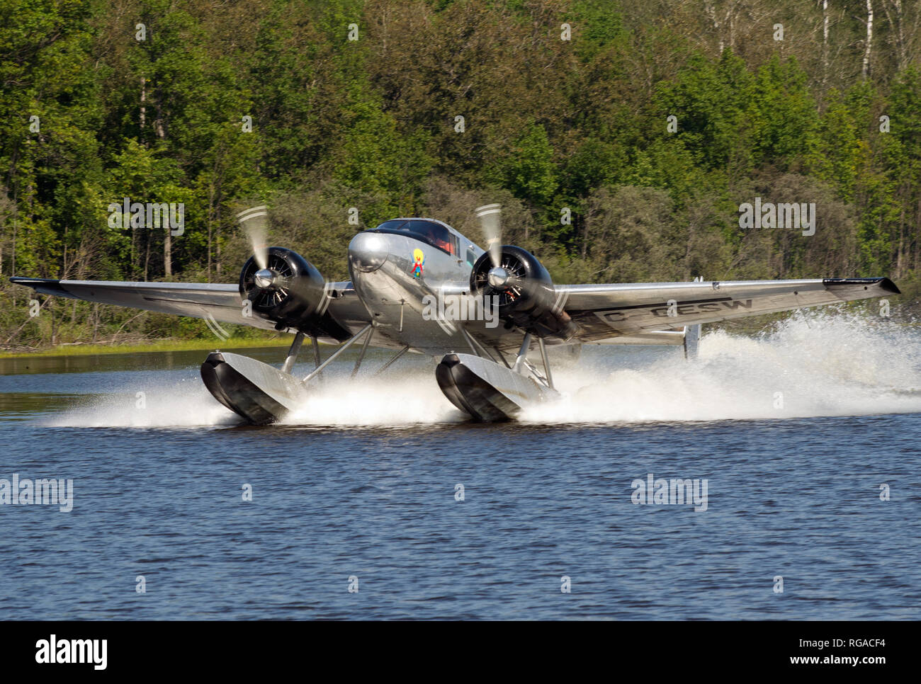 Beechcraft 18 plane hi-res stock photography and images - Alamy