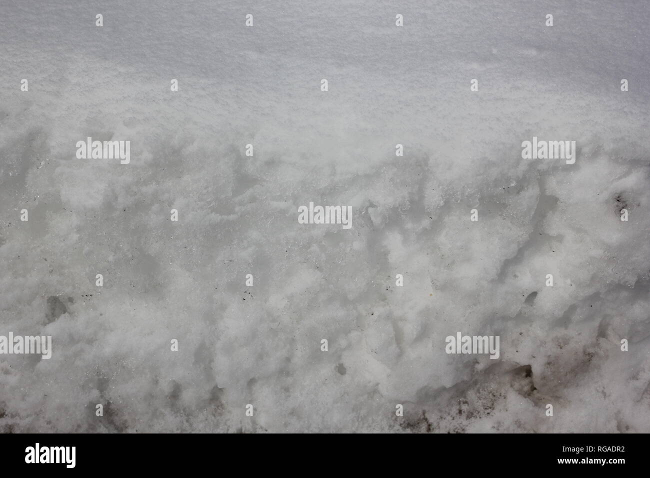 Winter weather snow embankment during Chicago's chiberia #polarvortex ...