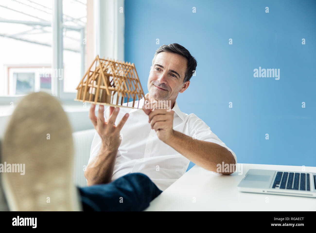 Businessman house hi-res stock photography and images - Alamy