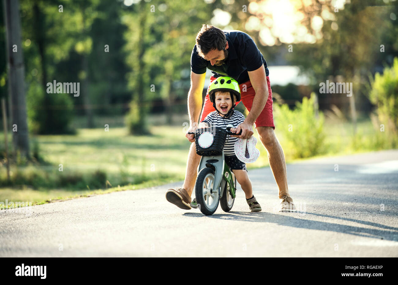 Teach cycling hi-res stock photography and images - Alamy