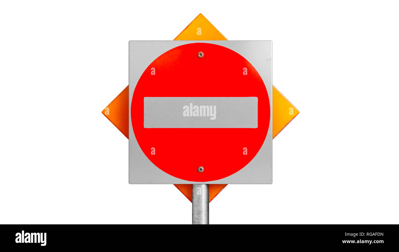 Road sign germany illustration hi-res stock photography and images - Alamy