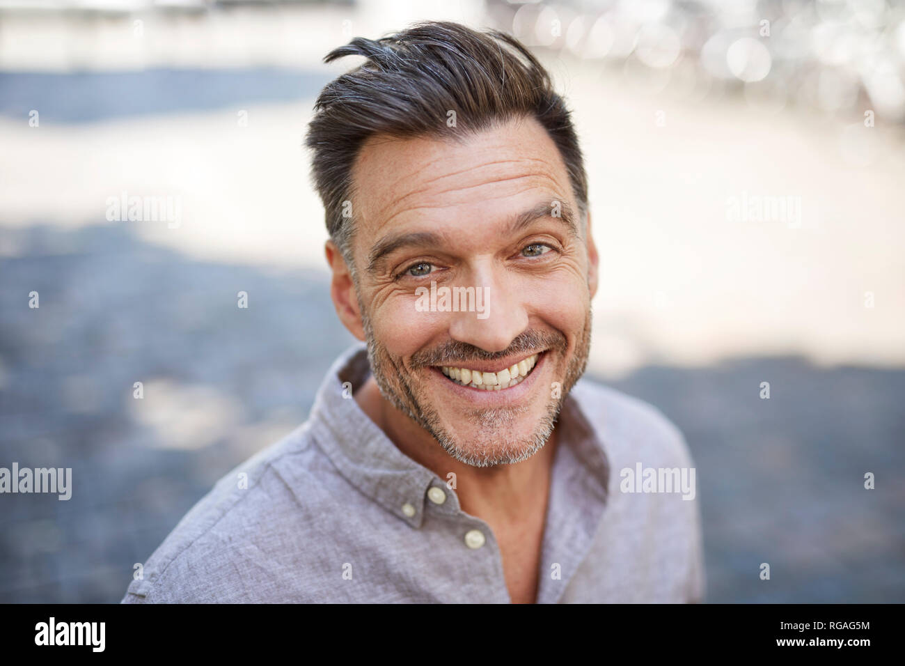 Stubble portrait hi-res stock photography and images - Alamy