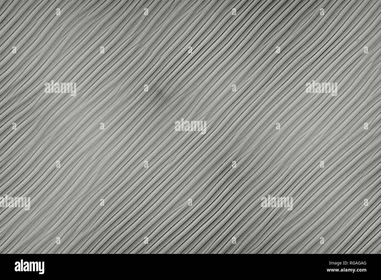 Fluted striped texture of a metal plate black and white Stock Photo - Alamy