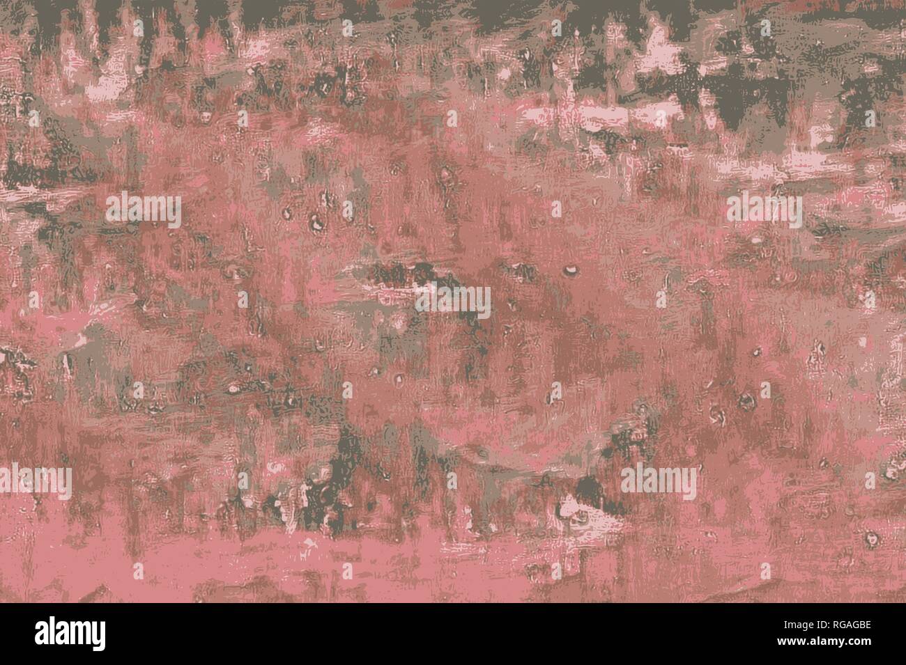 Red pocked texture of a grey surface with scratched marks Stock Photo ...