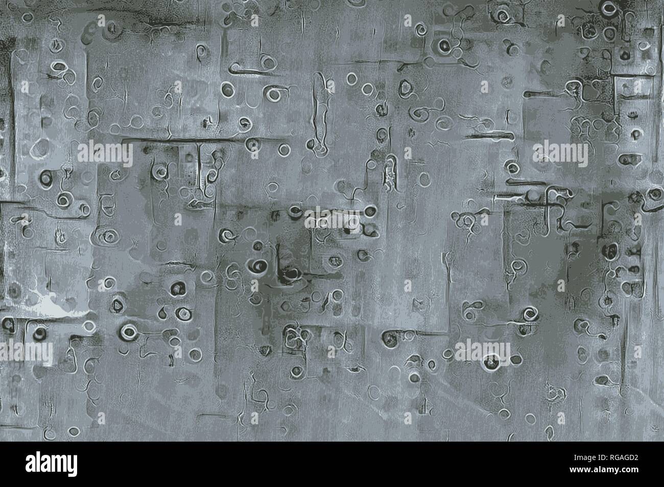 Texture of an airplane with rivets and screws and metal plates Stock ...