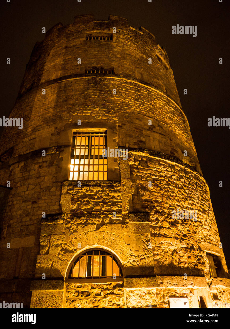 Oxford castle night hi-res stock photography and images - Alamy