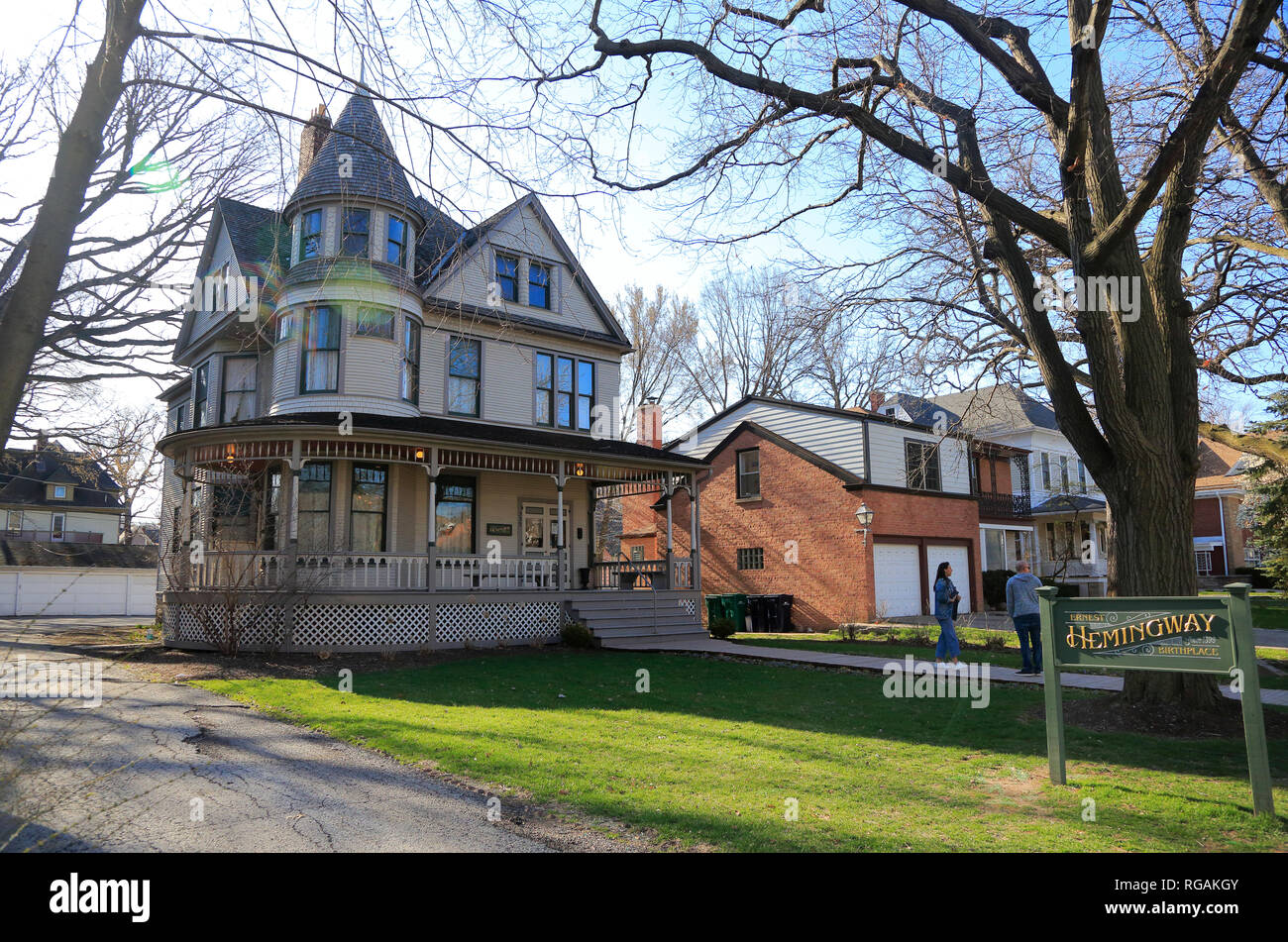 The ernest hemingway birthplace museum hi-res stock photography and ...