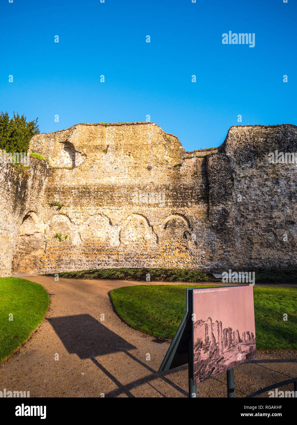 Reading Abbey, Large Ruined Abbey, Reading Abbey District, Reading ...
