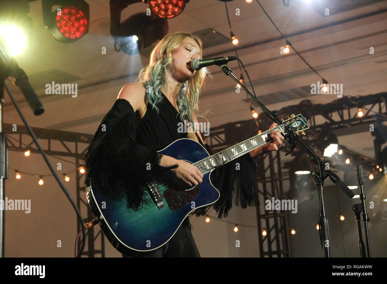 Carly jo jackson from americas got talent hi-res stock photography and ...