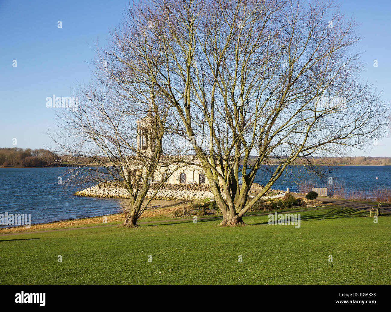 View of Normanton Church, Normanton,Oakham Stock Photo - Alamy