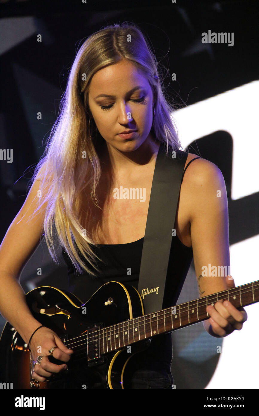Monica Valli at The NAMM Show at the Anaheim Convention Center in the ...