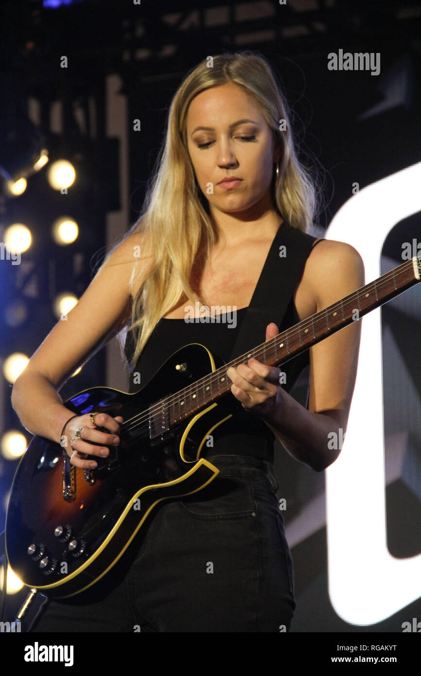 Monica Valli at The NAMM Show at the Anaheim Convention Center in the ...