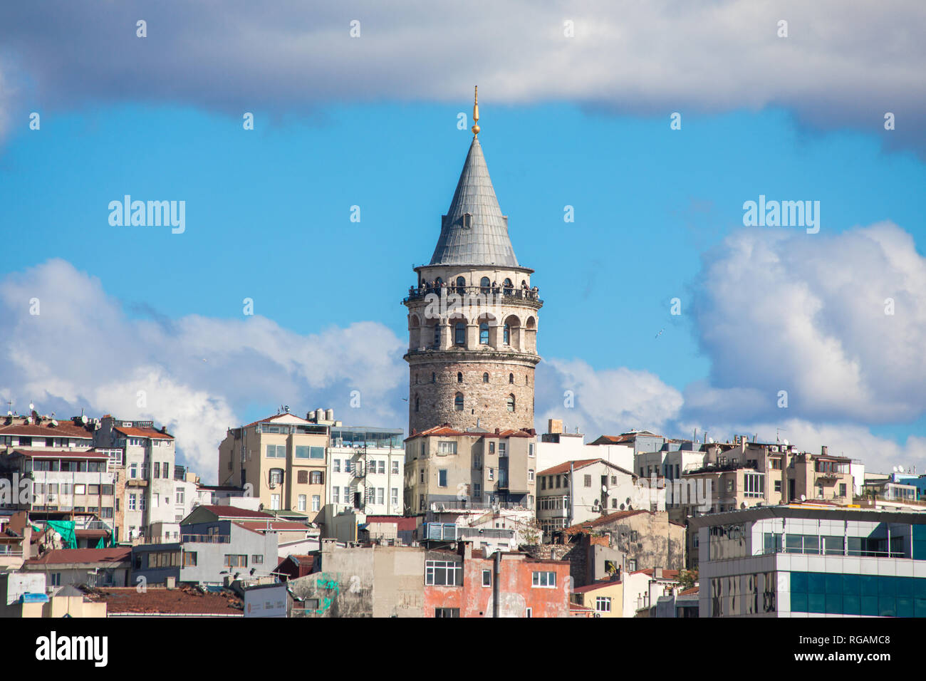 Galata fortress hi-res stock photography and images - Alamy